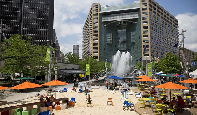 Summertime Fun Is The Goal For Downtown Detroit's Public Parks | The ...
