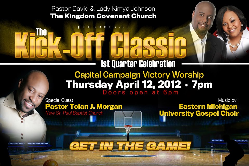 Pastor David Johnson & The Kingdom Covenant Church presents the Kick ...
