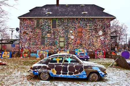 The Heidelberg Project Burned In Overnight Fire - The Michigan Chronicle