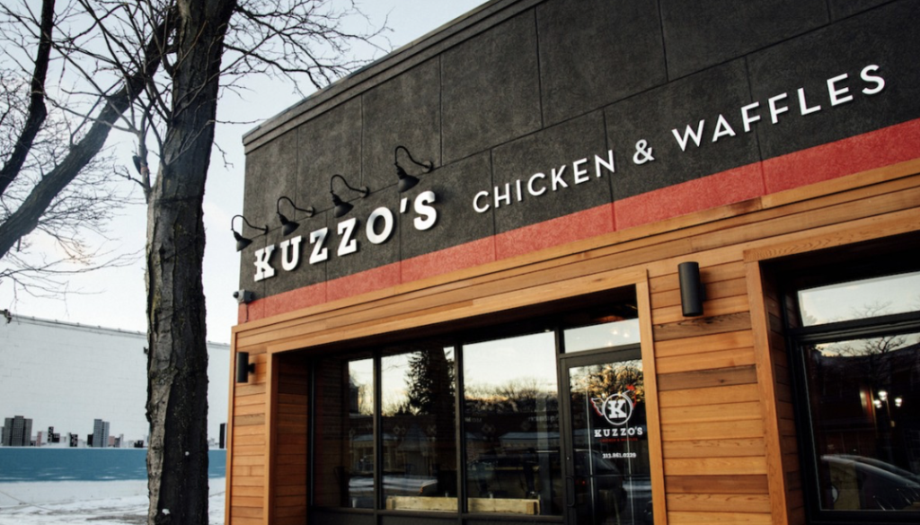 Kuzzo’s Chicken & Waffles Closing After 11 Years on Detroit’s Avenue of ...